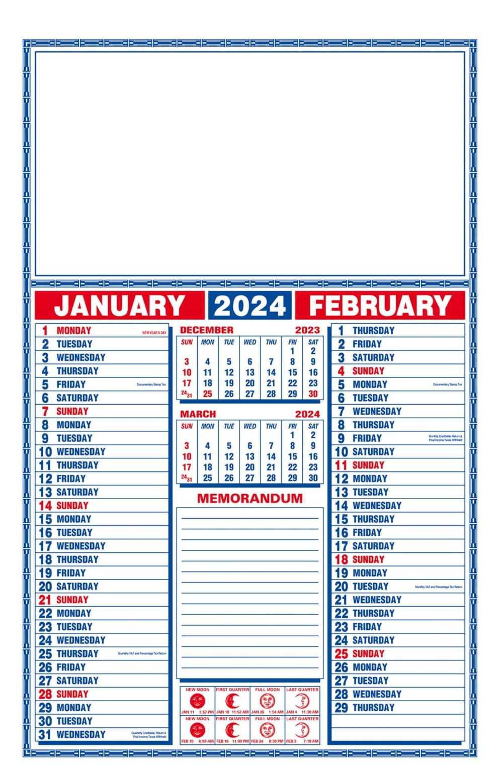 Custom Commercial Calendars - Corporate Giveaways